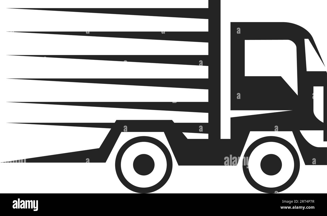 Truck Logo template Isolated. Brand Identity. Icon Abstract Vector ...