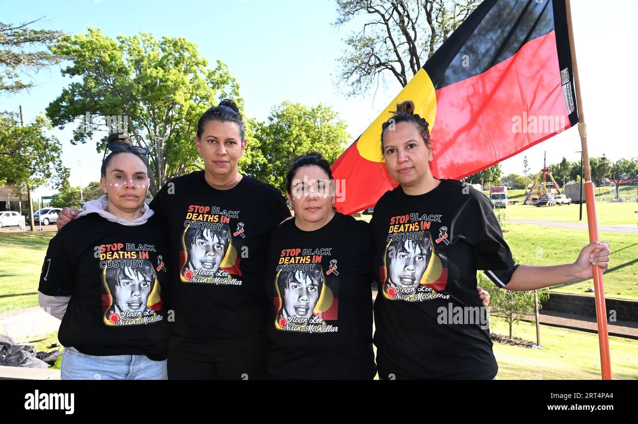 Brisbane, Australia. 11th Sep, 2023. Family and friends of Steven Lee ...