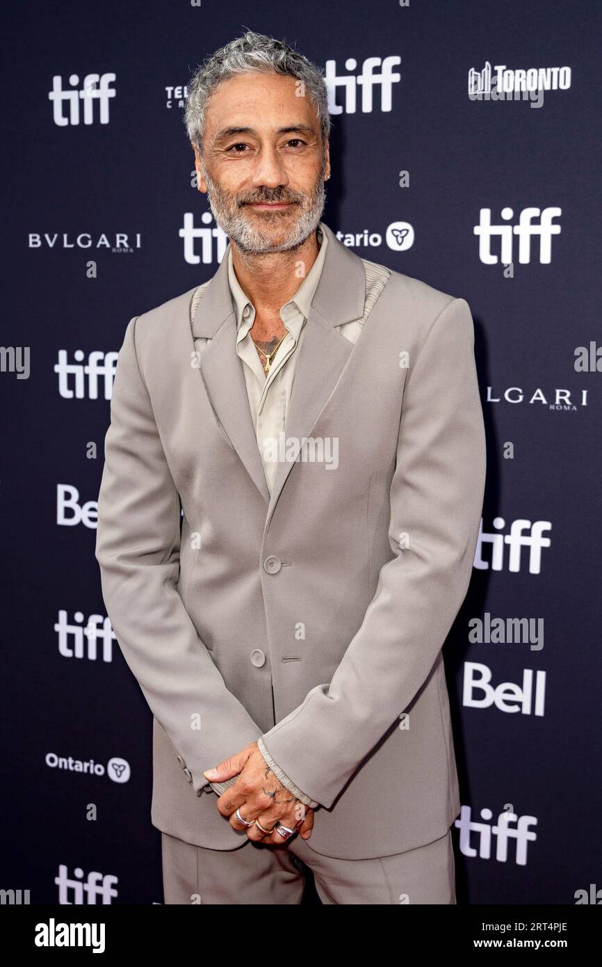 Director Taika Waititi attends the premiere of "Next Goal Wins," at the ...