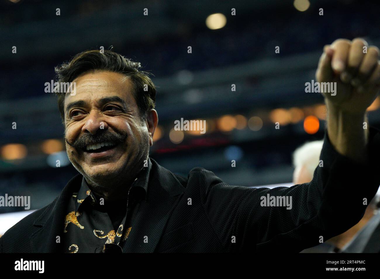 Jacksonville Jaguars owner Shahid Khan is seen before the start of an ...