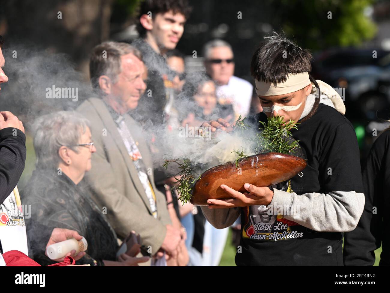 Brisbane, Australia. 11th Sep, 2023. Family and friends of Steven Lee ...