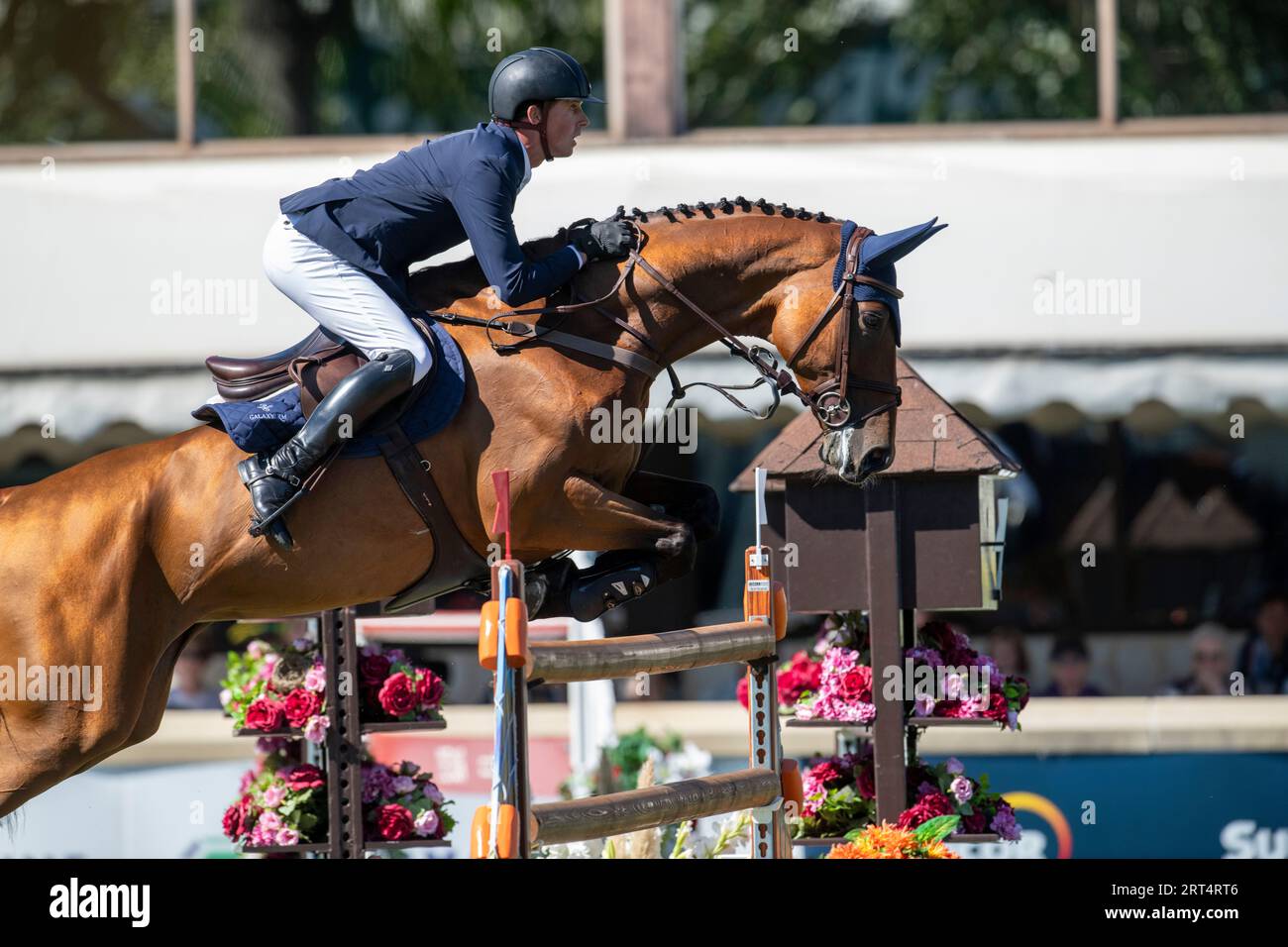 Calgary, Alberta, Canada, 10 September 2023. Ben Maher (GBR) riding ...