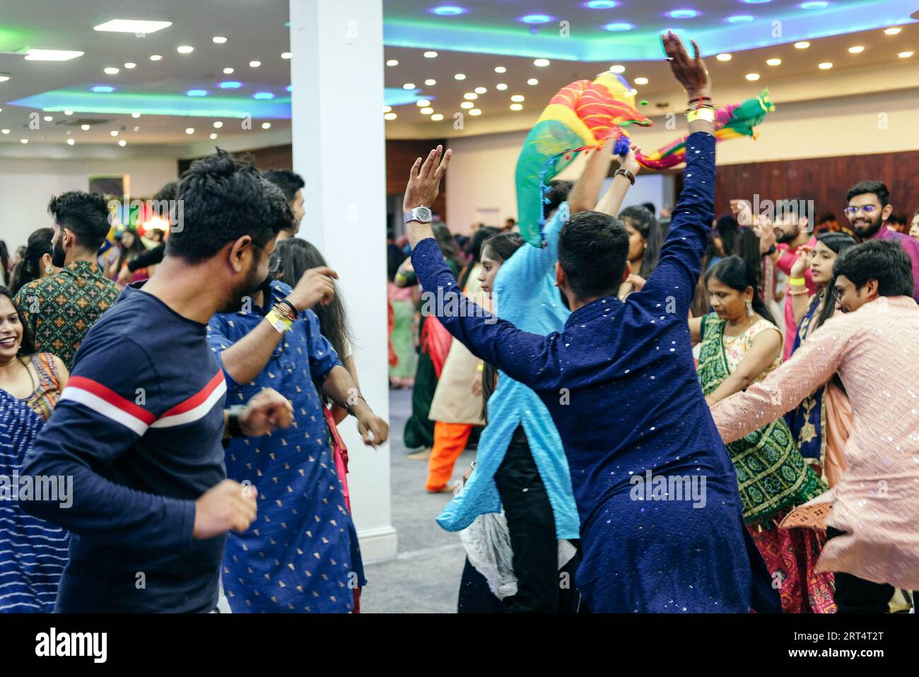 London, UK. 10th September 2023. Hundreds of attendees celebrate the ...