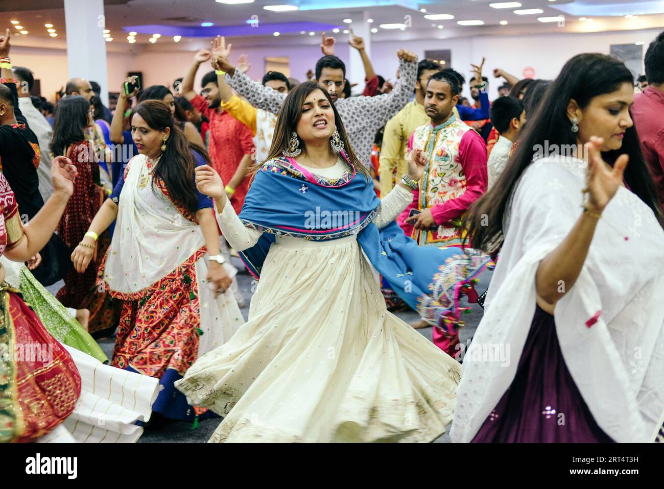 London, UK. 10th September 2023. Hundreds of attendees celebrate the ...