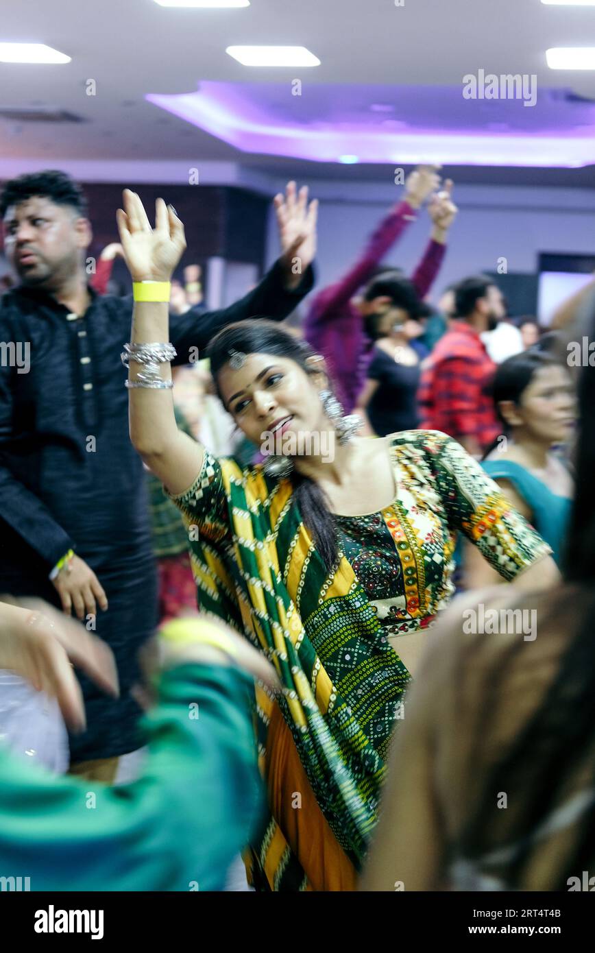 London, UK. 10th September 2023. Hundreds of attendees celebrate the ...