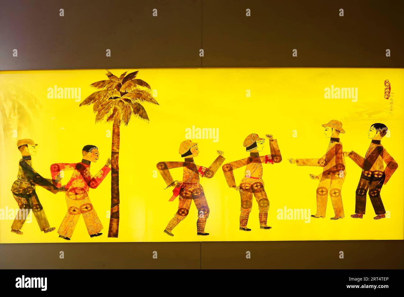 Chinese shadow puppets prop Stock Photo - Alamy