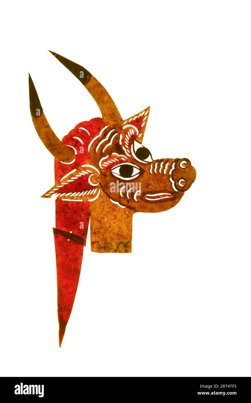 Chinese shadow puppets prop Stock Photo - Alamy