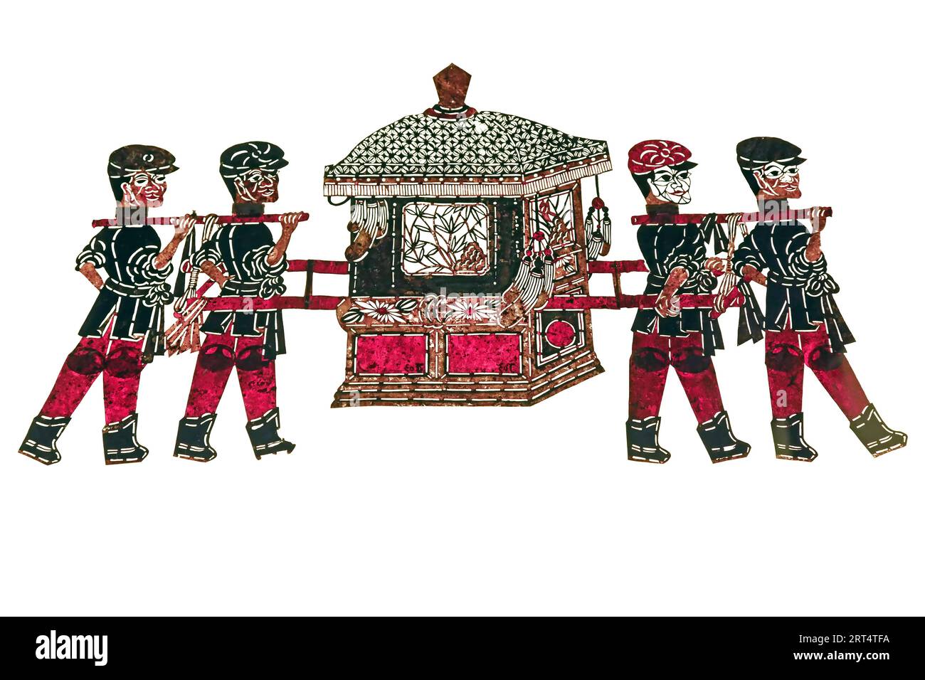 Chinese shadow puppets prop Stock Photo - Alamy