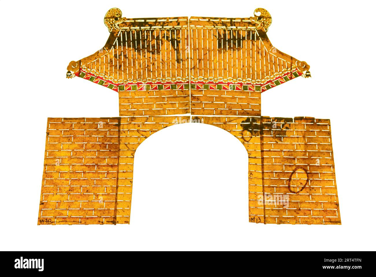 Chinese shadow puppets prop Stock Photo - Alamy