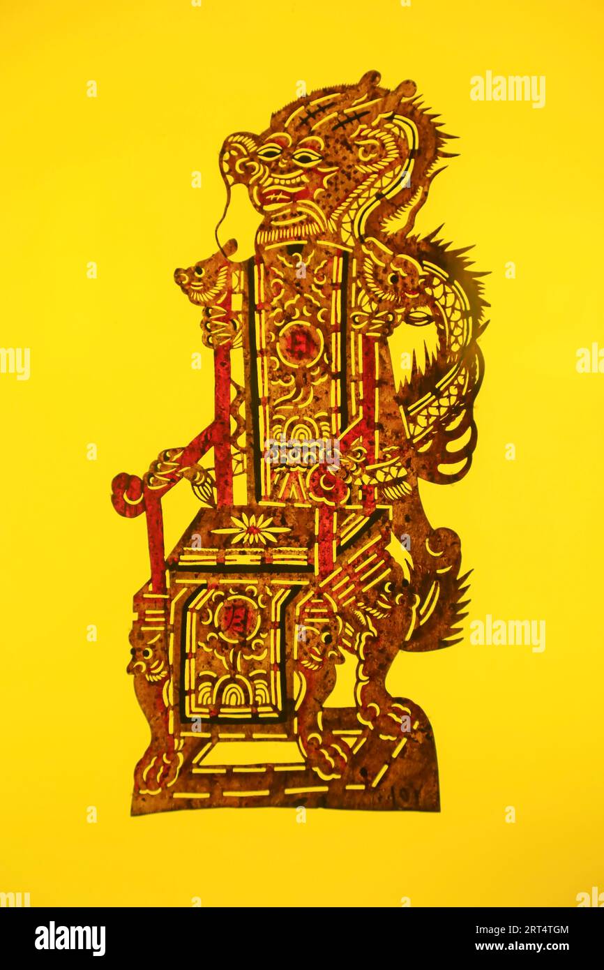 Chinese shadow puppets prop Stock Photo - Alamy