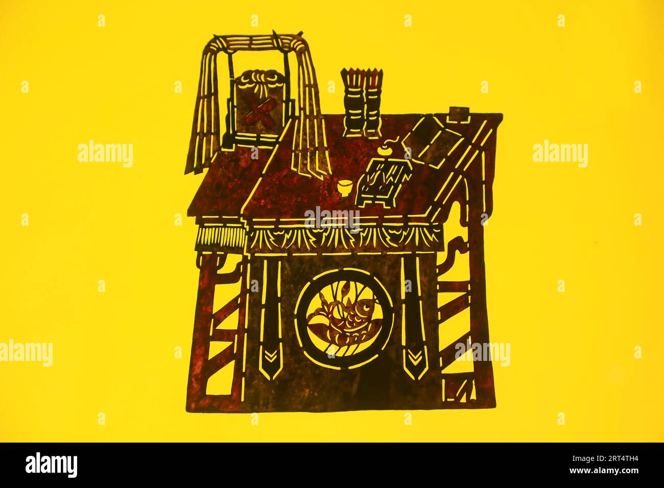 Chinese shadow puppets prop Stock Photo - Alamy