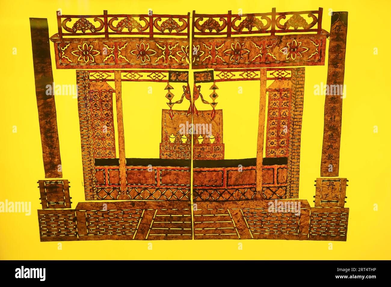 Chinese shadow puppets prop Stock Photo - Alamy