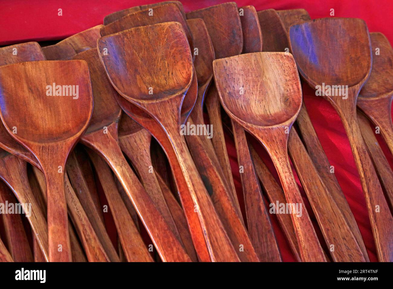 wooden shovel stacked together Stock Photo - Alamy