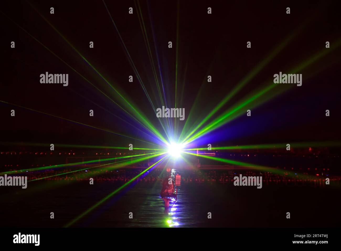 Dazzling laser hi-res stock photography and images - Alamy