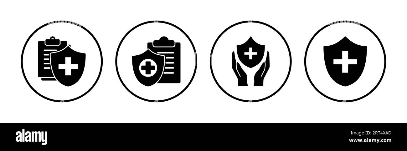 Health insurance icon vector. medical insurance icon Stock Vector Image ...