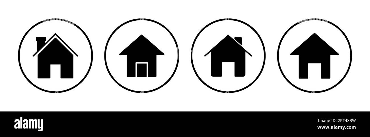 Main entrance residential house Stock Vector Images - Alamy