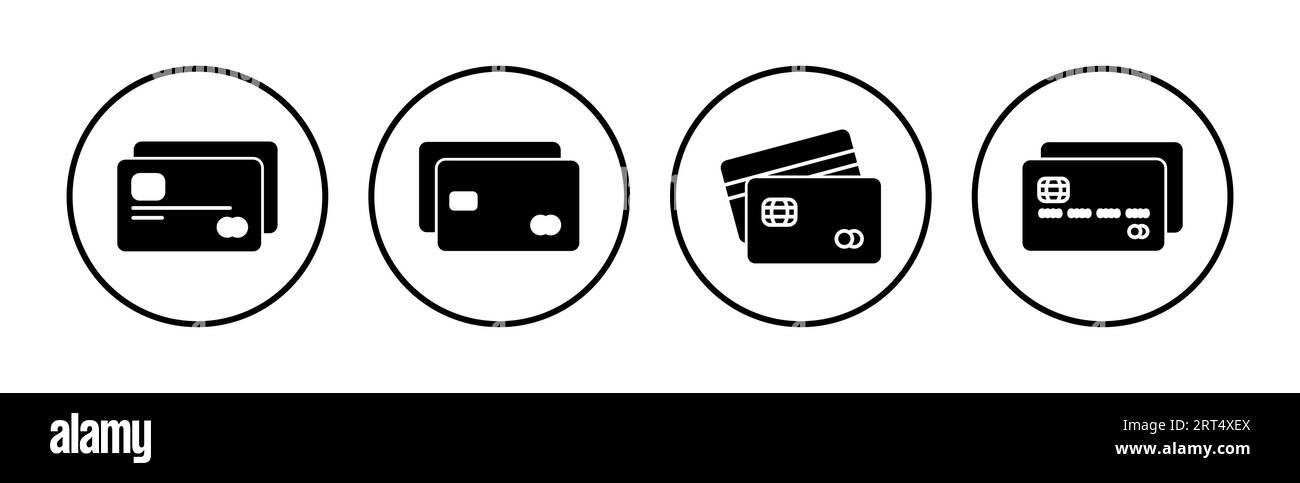 Credit card icon vector. payment icon. debit payment icon Stock Vector ...