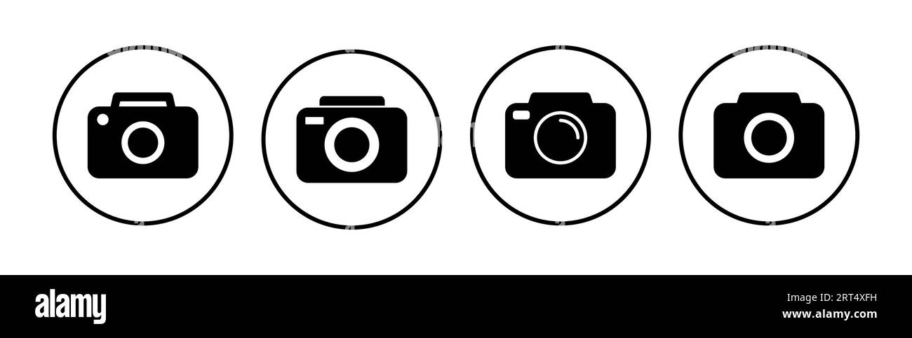 Camera Icon in trendy flat style isolated. Camera symbol web site ...
