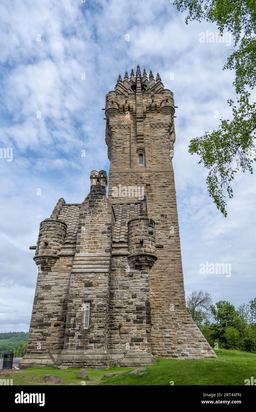 National Wallace Monument near Stirling Scotland Stock Photo - Alamy