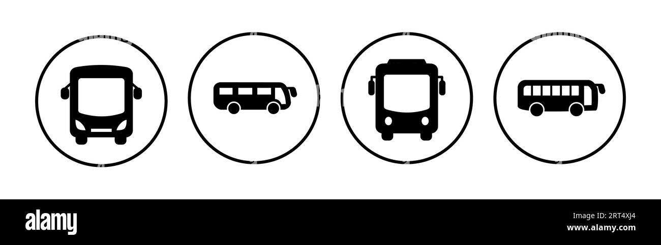 Bus icon vector. bus vector icon Stock Vector Image & Art - Alamy