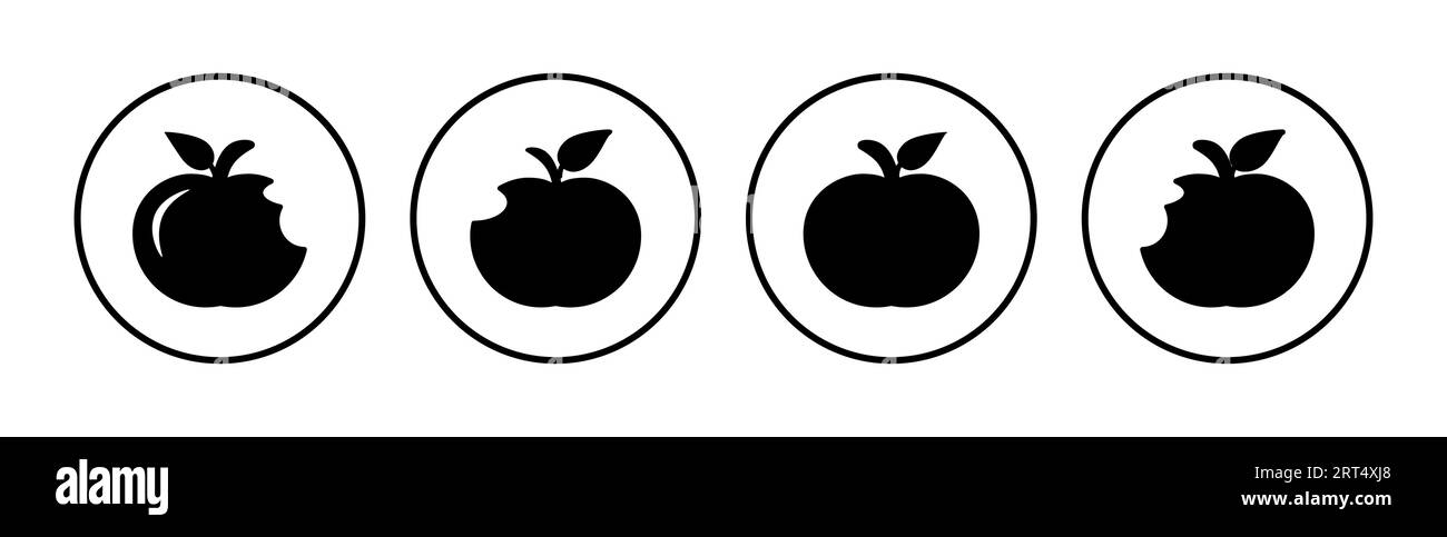 Apple icon vector. apple symbol Stock Vector Image & Art - Alamy