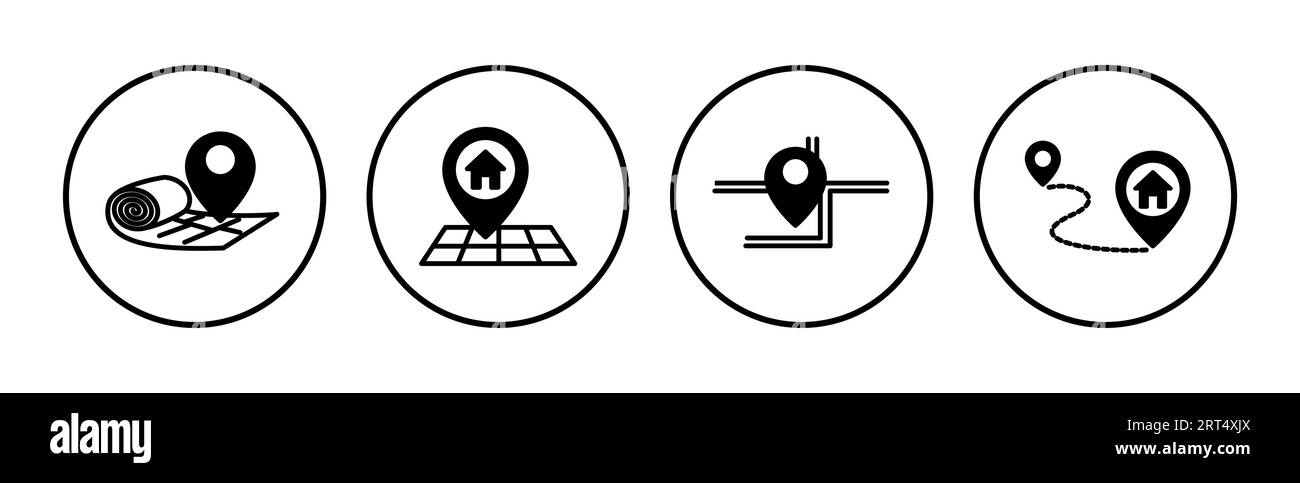 Address icon vector. location icon. address symbol. pin Stock Vector ...