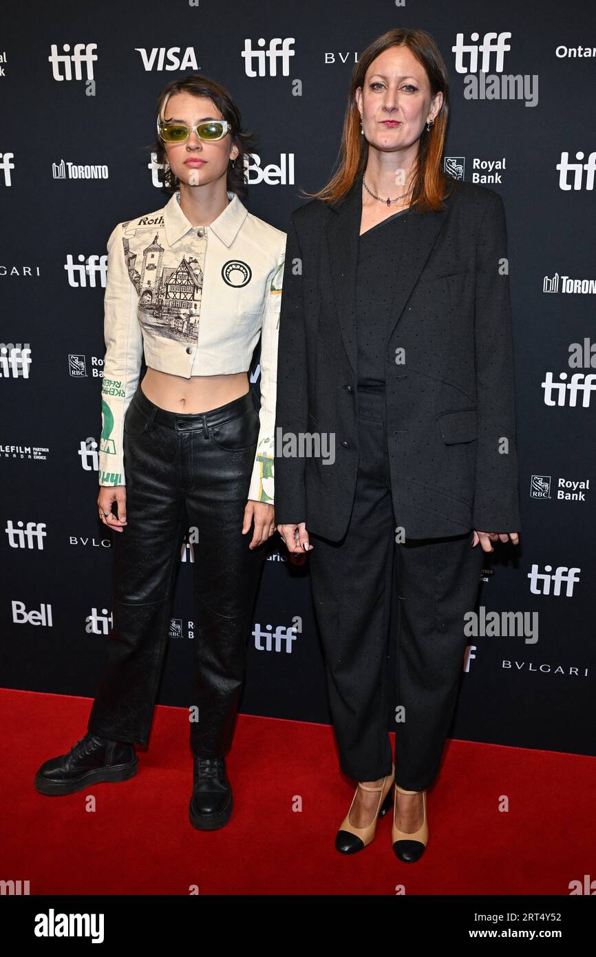 Toronto, Canada. 10th Sep, 2023. Claire Pommet aka Pomme, Helena Klotz ...