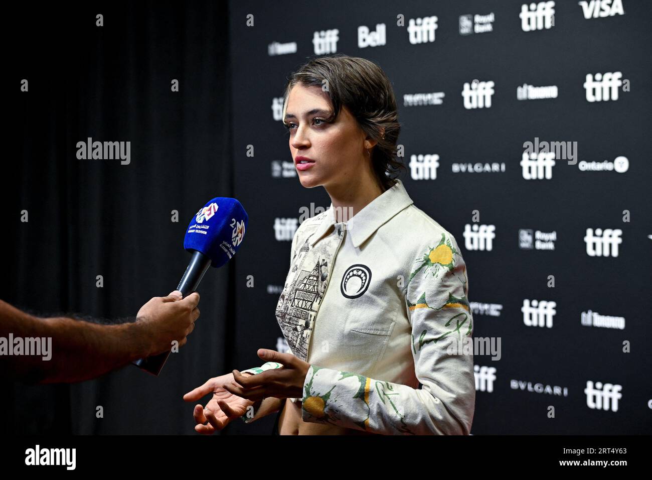 Toronto, Canada. 10th Sep, 2023. Claire Pommet aka Pomme attending the ...