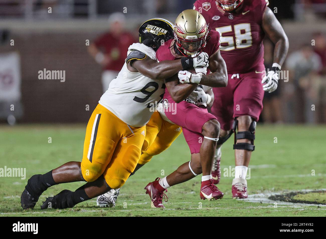 SEP 09, 2021: Southern Miss Golden Eagles defensive tackle Josh ...