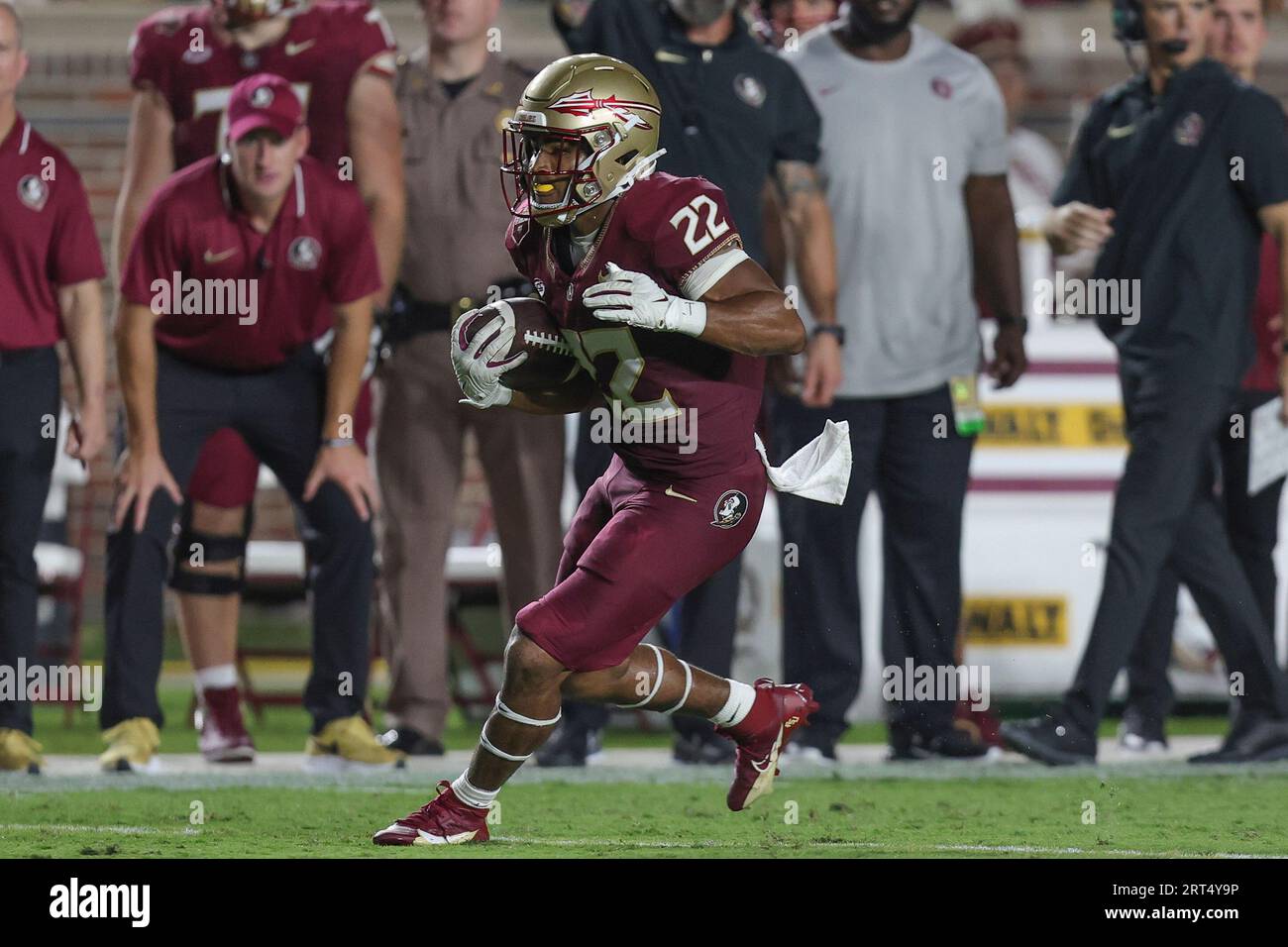 SEP 09, 2021: Florida State Seminoles running back CJ Campbell Jr. (22 ...
