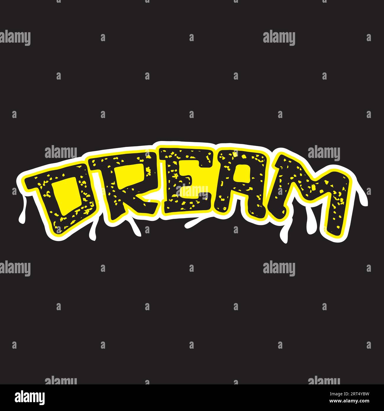 Design The Word Dream In Graffiti