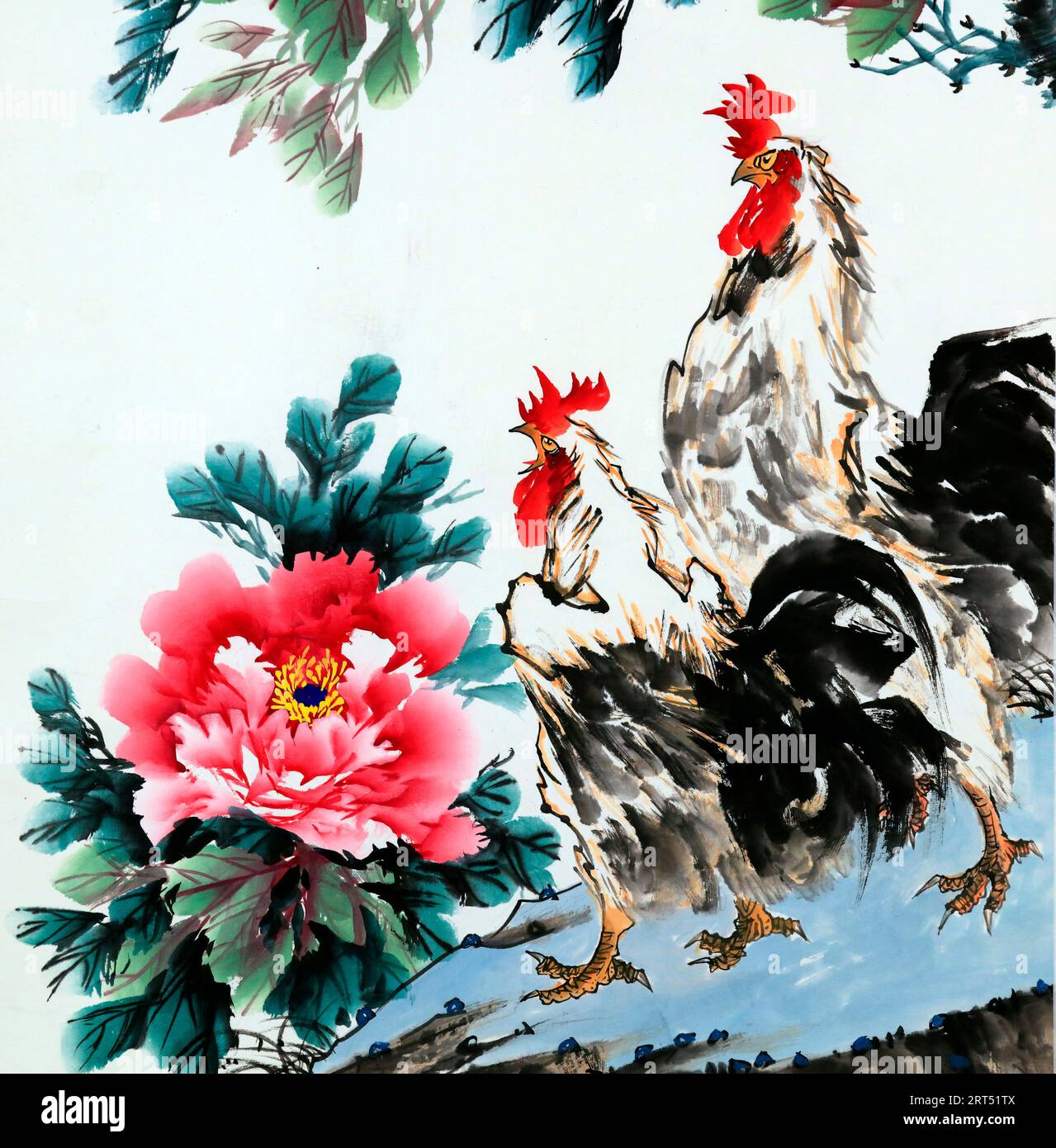 Chinese traditional ink painting Stock Photo - Alamy