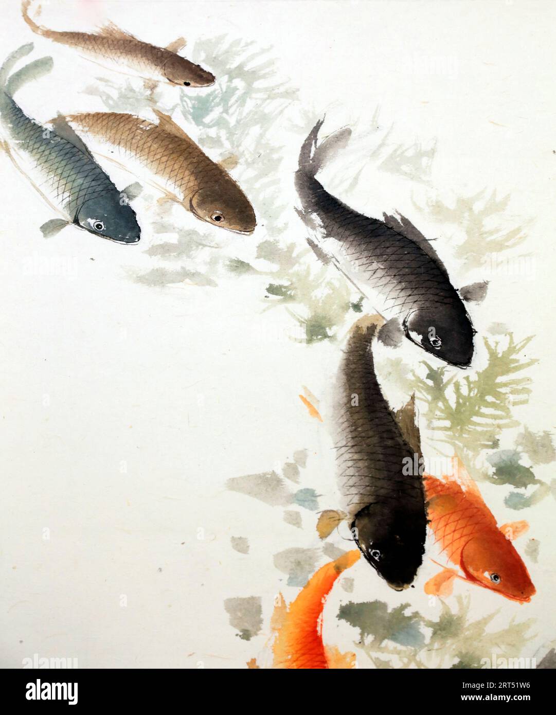 Chinese traditional ink painting Stock Photo - Alamy