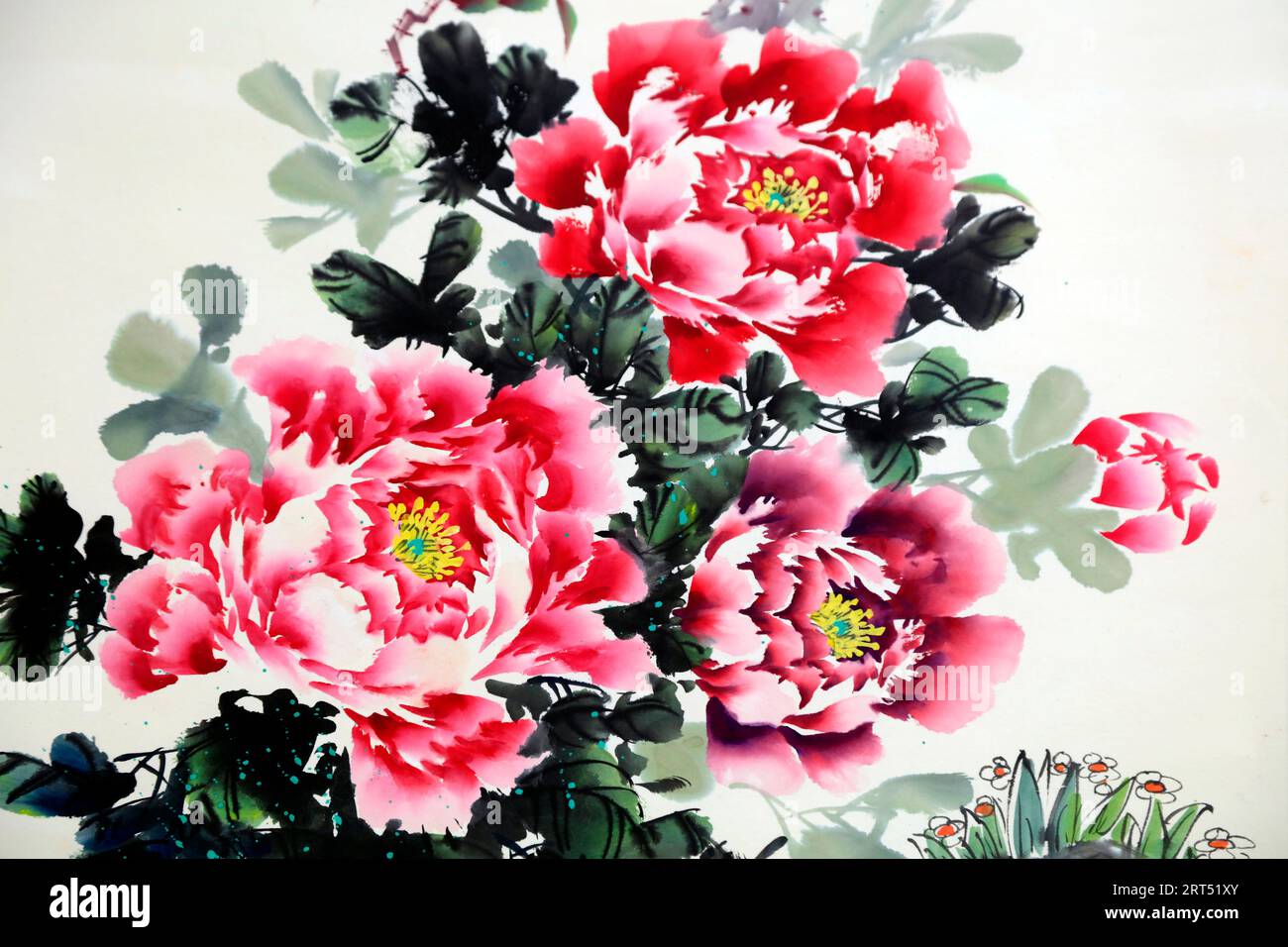 Chinese traditional ink painting Stock Photo - Alamy