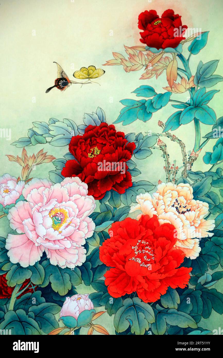Chinese traditional ink painting Stock Photo - Alamy