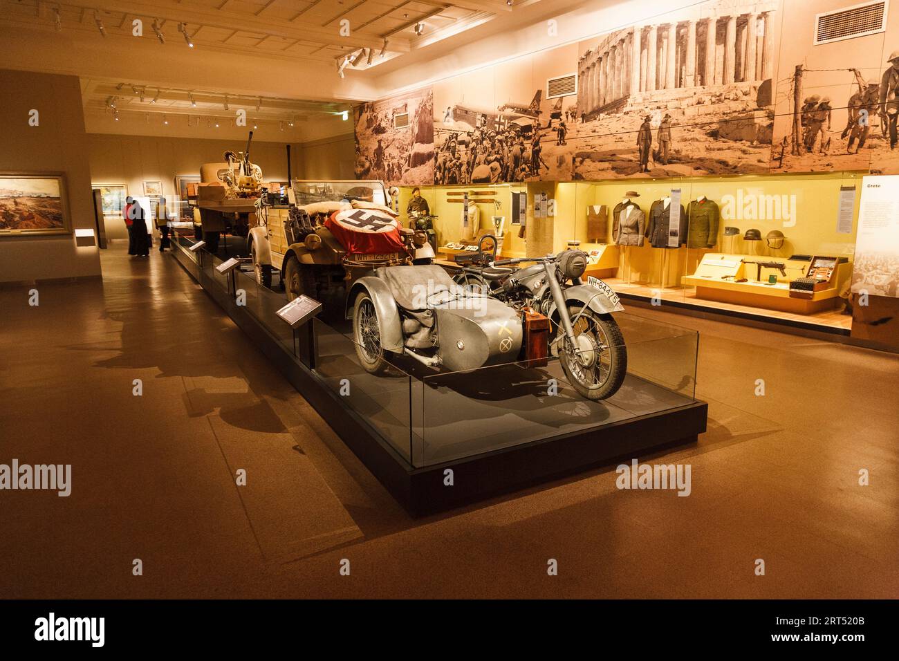 Inside the Australian War Memorial, Canberra Stock Photo - Alamy