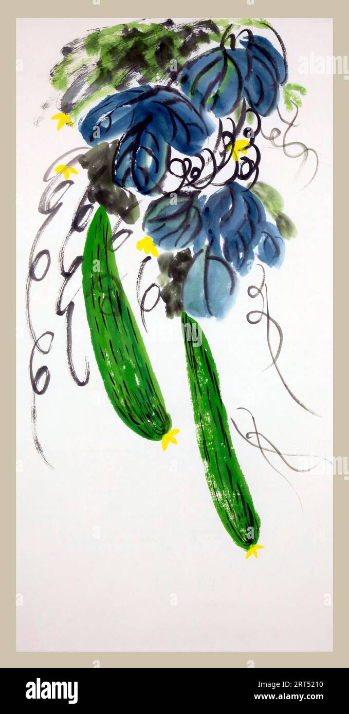 Chinese traditional ink painting Stock Photo - Alamy