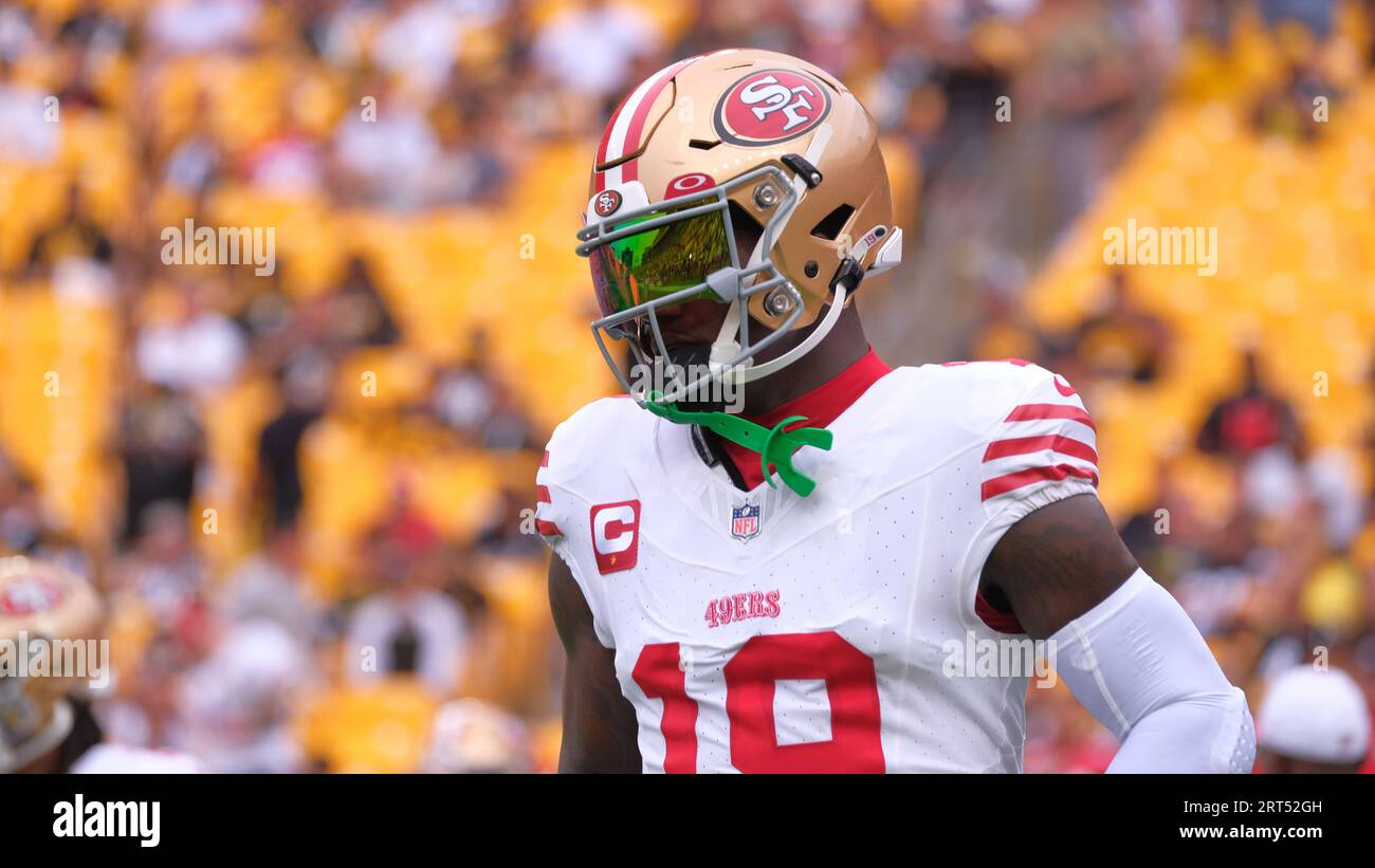 Pittsburgh, PA, USA. 10th Sep, 2023. Deebo Samuel #19 during the ...