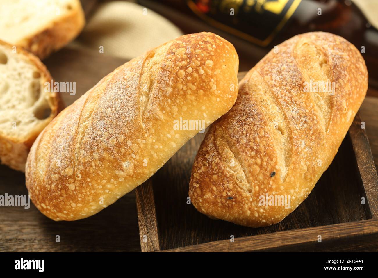 Vintage bread photo, original raw wheat bread, hi res photo Stock Photo ...
