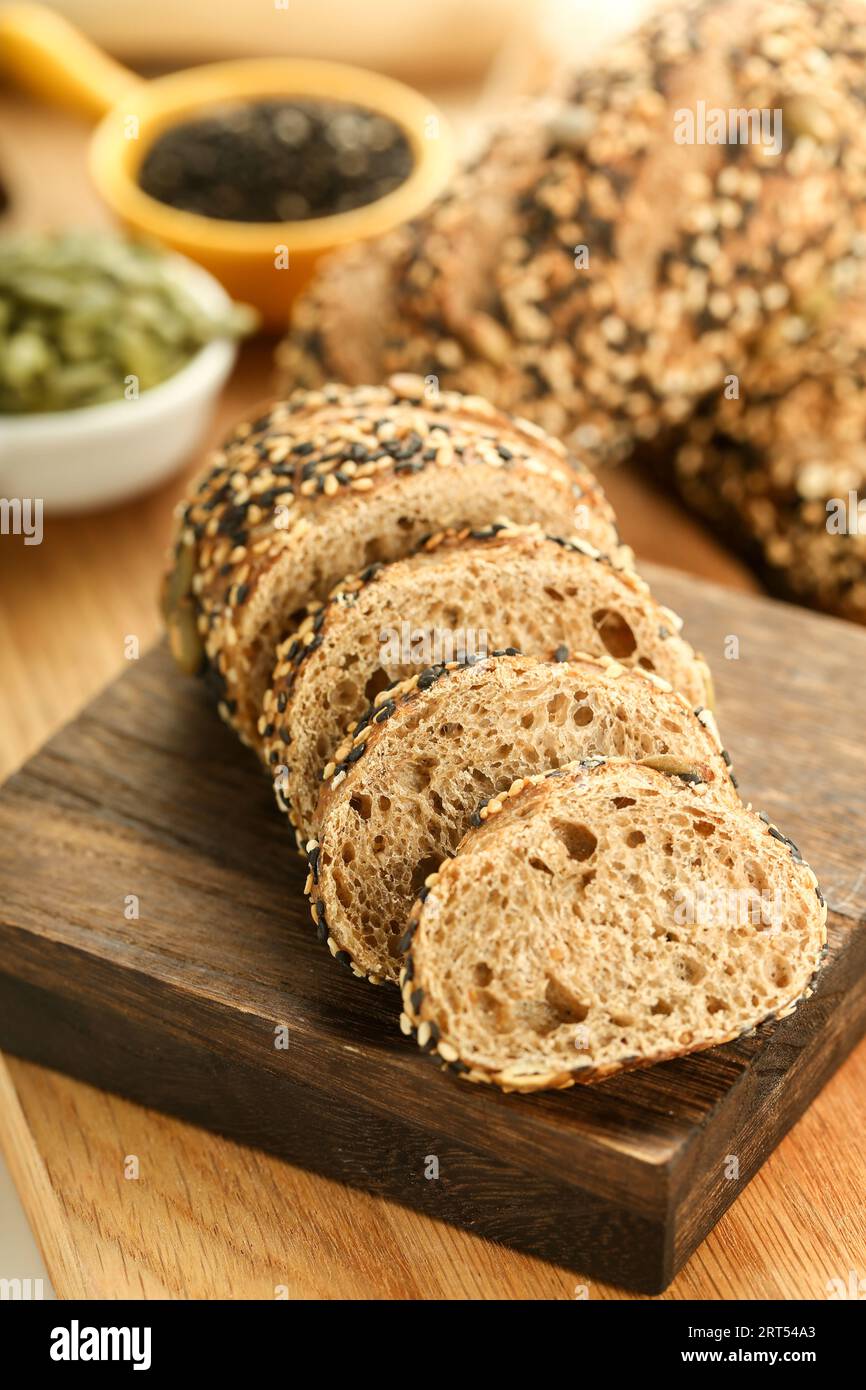 Vintage bread photo, original raw wheat bread, hi res photo Stock Photo ...