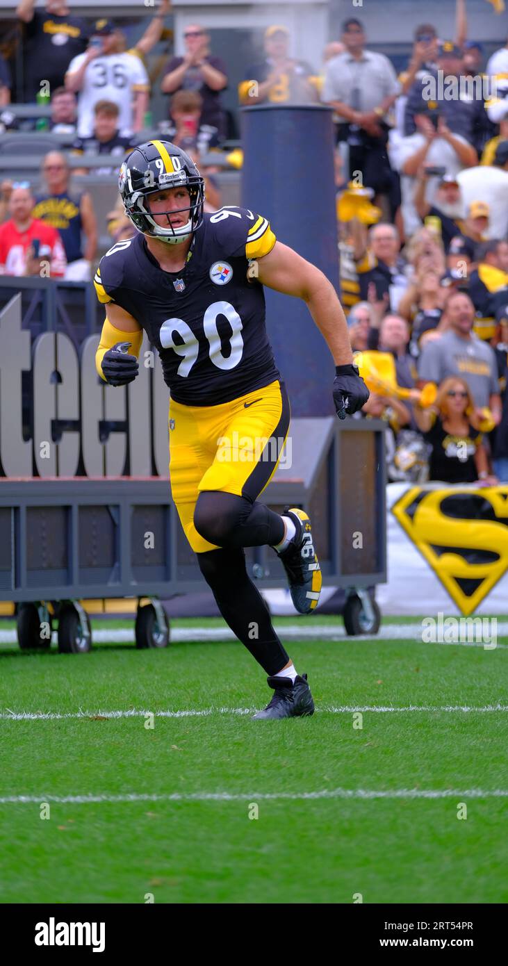 SEPT 10, 2023: T.J.Watt #90 during the Pittsburgh Steelers vs San ...