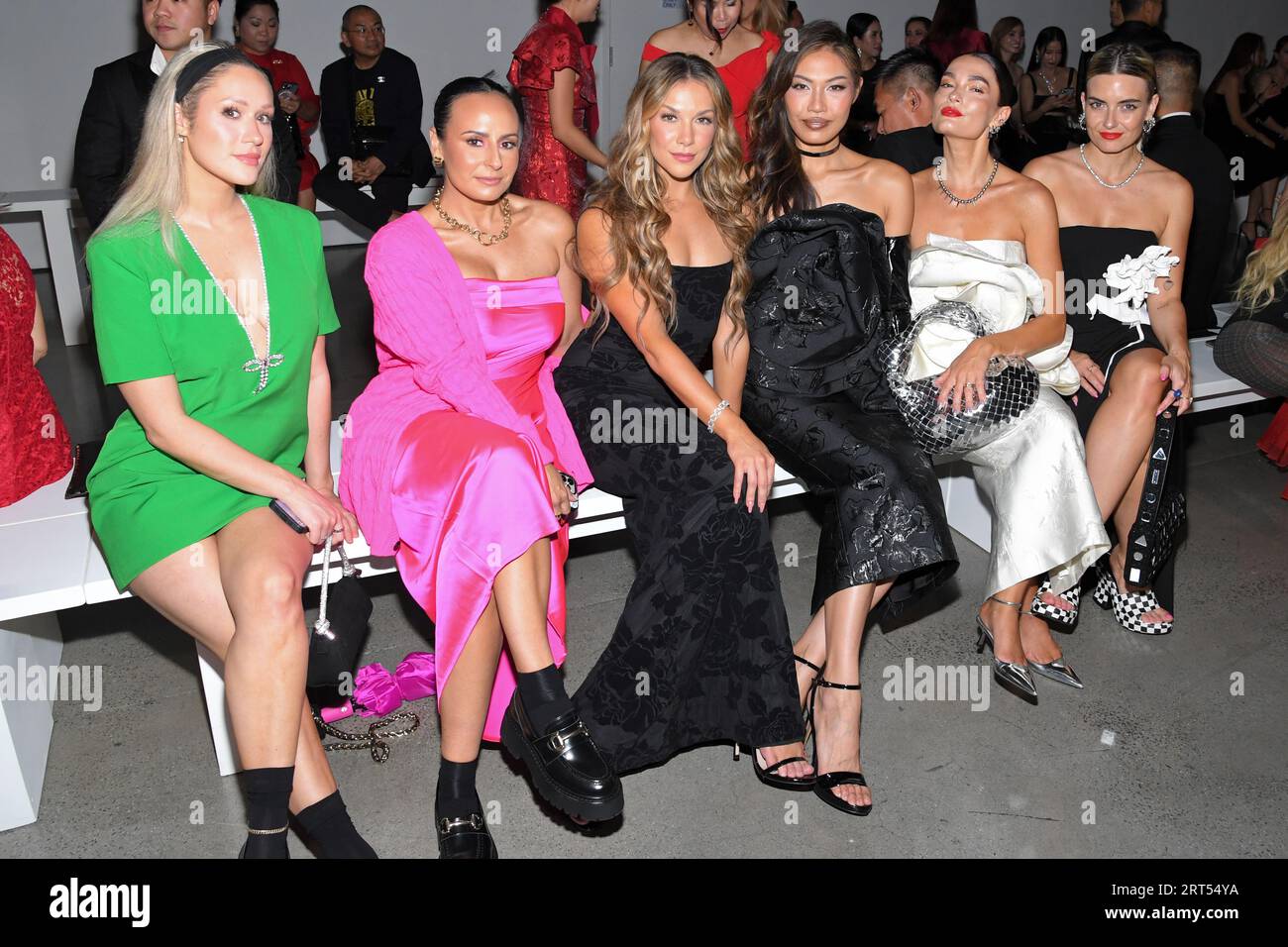 New York, USA. 10th Sep, 2023. Rachel Recchia, Lisa Cameron, Allison ...