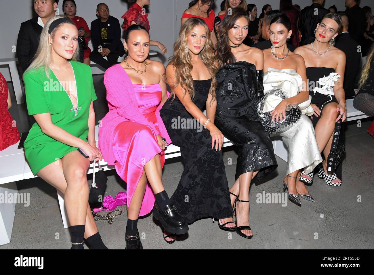 New York, USA. 10th Sep, 2023. Rachel Recchia, Lisa Cameron, Allison ...