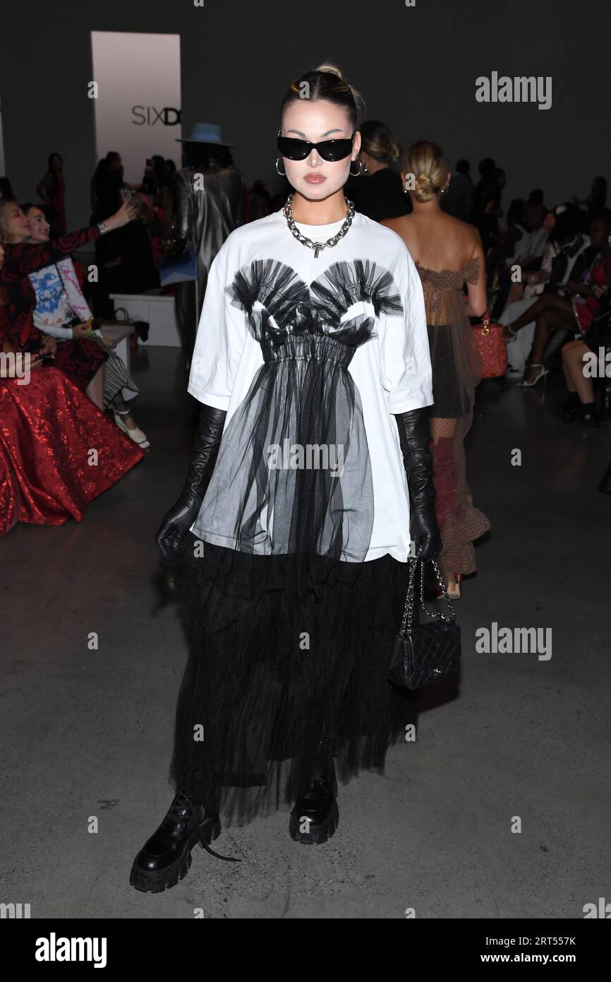 New York, USA. 10th Sep, 2023. Natalie Zarra attending the SIXDO SS24 ...