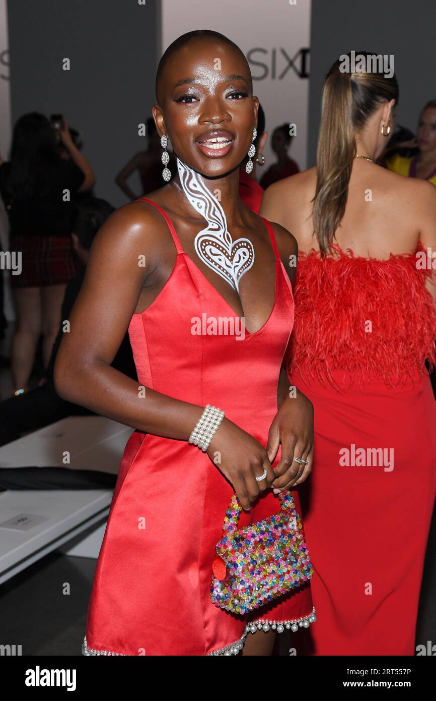 New York, USA. 10th Sep, 2023. Sofi Ibrahim attending the SIXDO SS24 ...