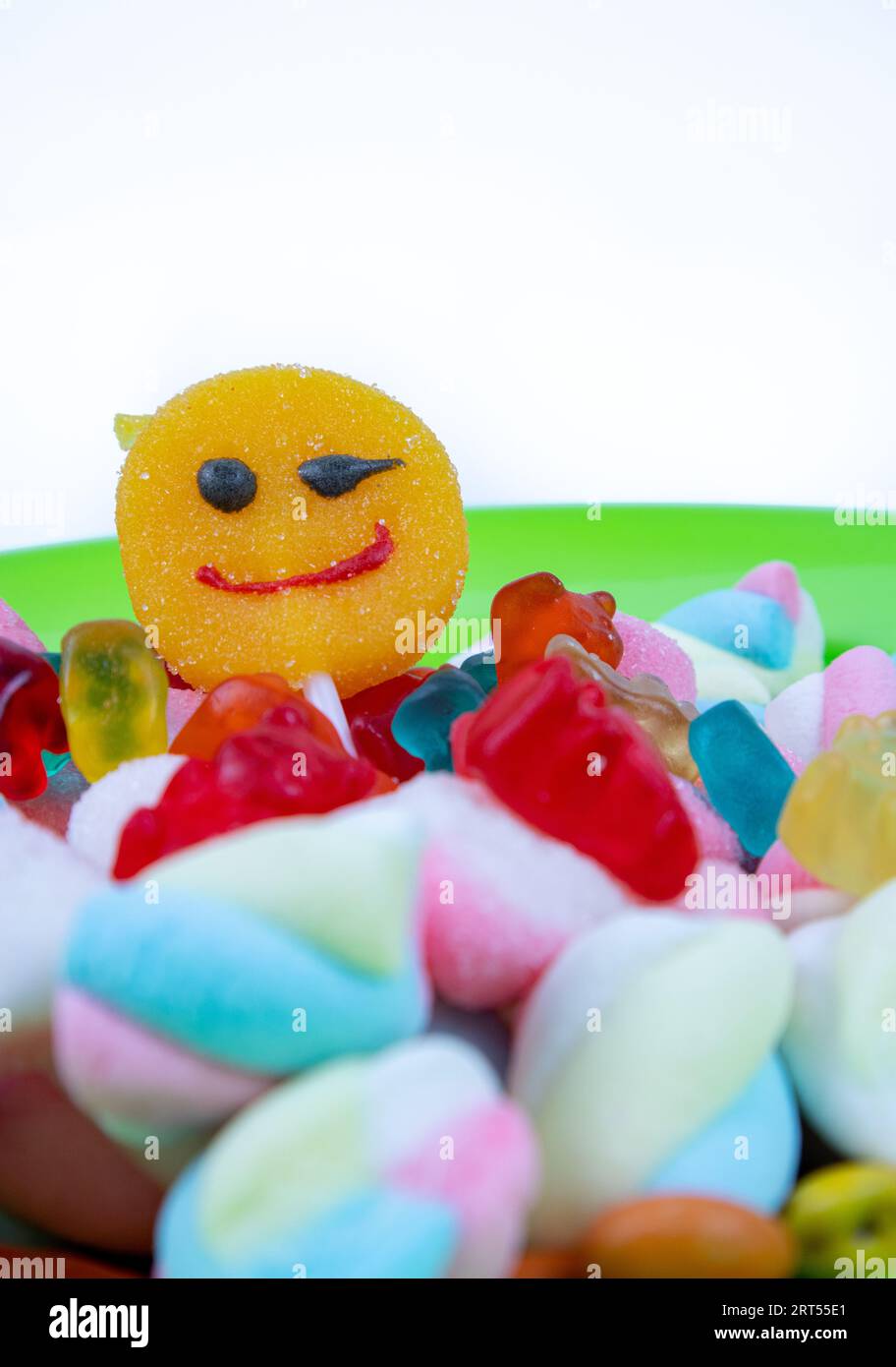 Piles of candy hi-res stock photography and images - Alamy