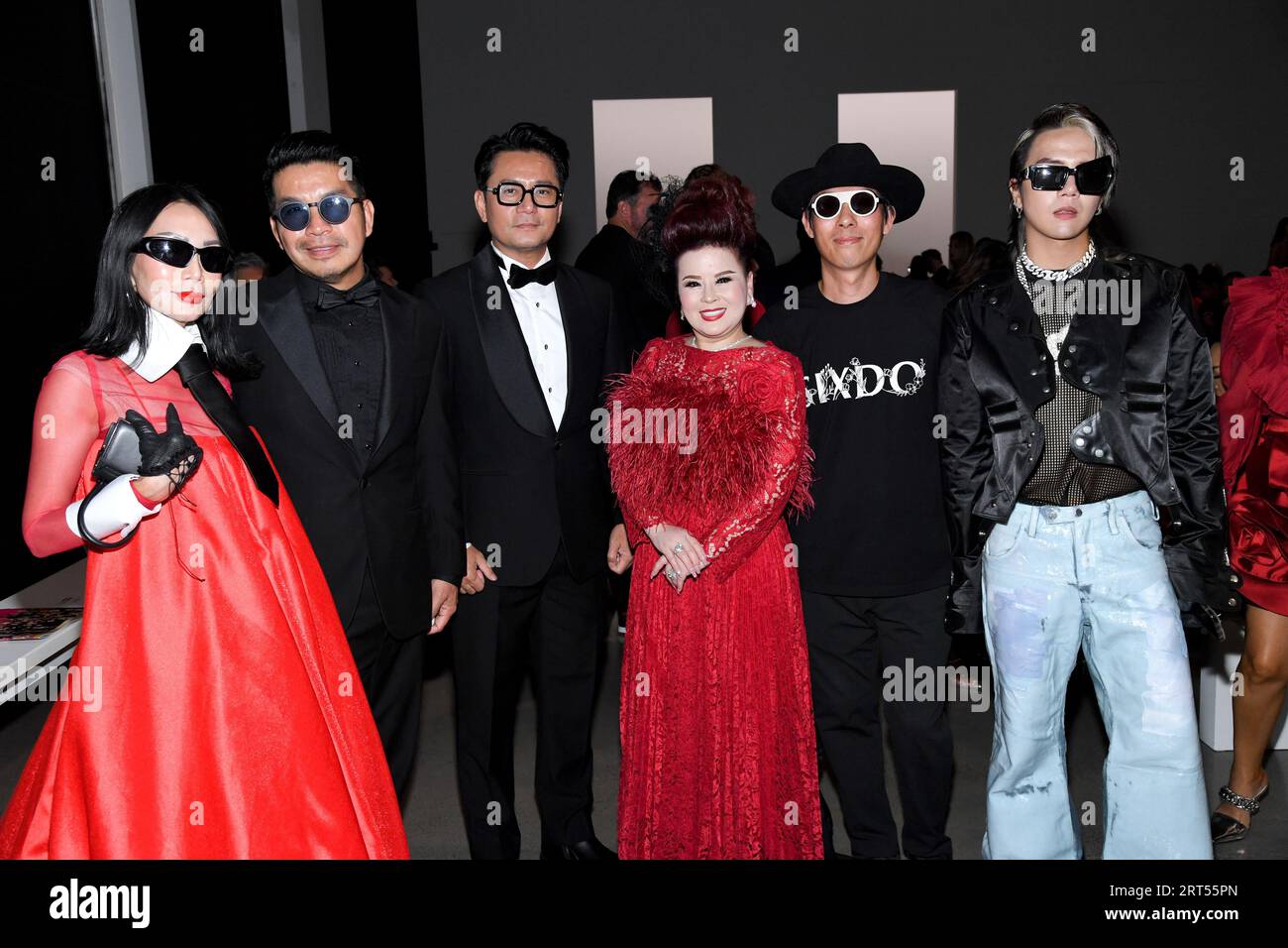 New York, USA. 10th Sep, 2023. Guests attending the SIXDO SS24 Runway ...