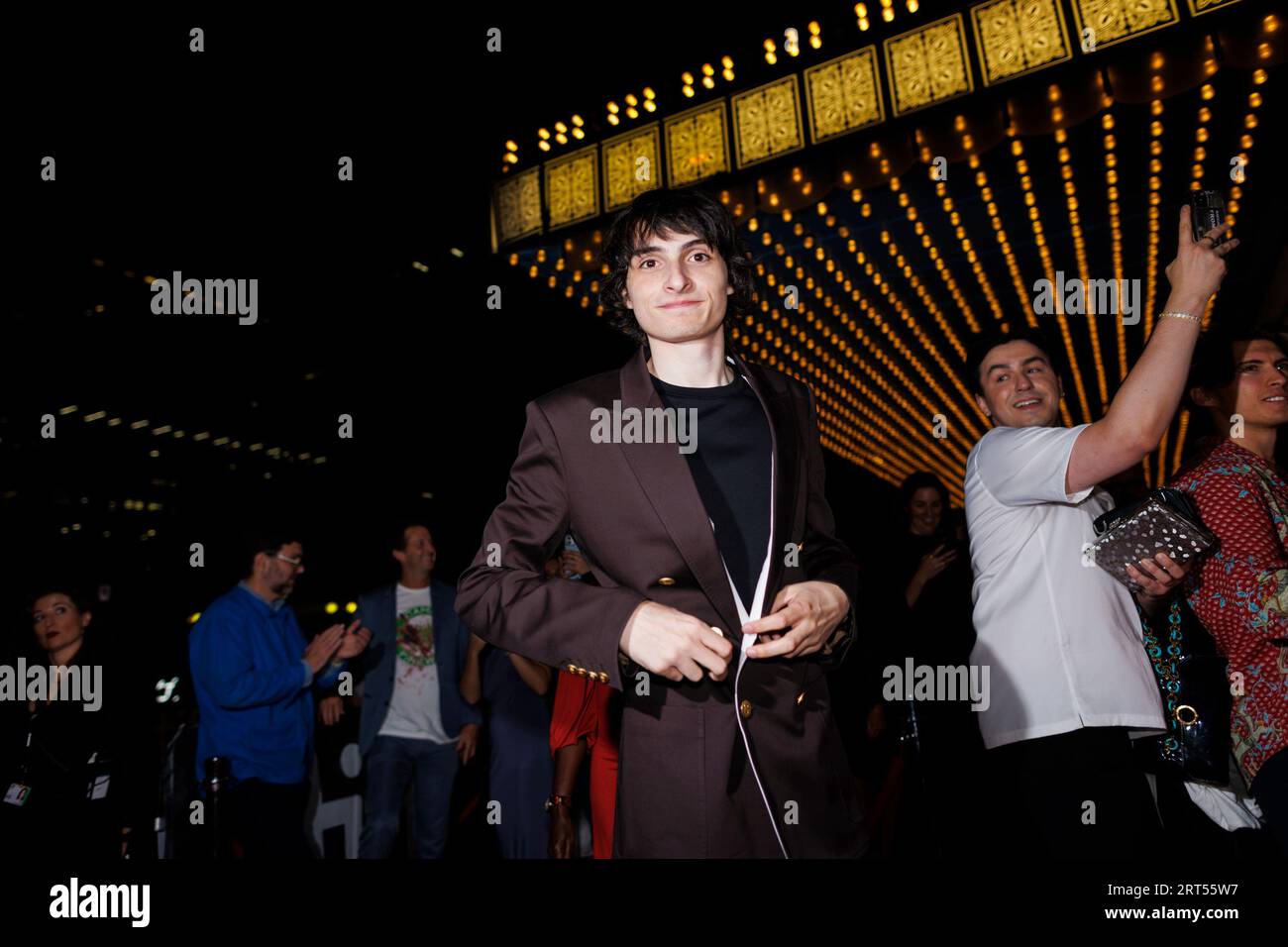 Director Finn Wolfhard arrives head of the premiere of "Hell of a ...