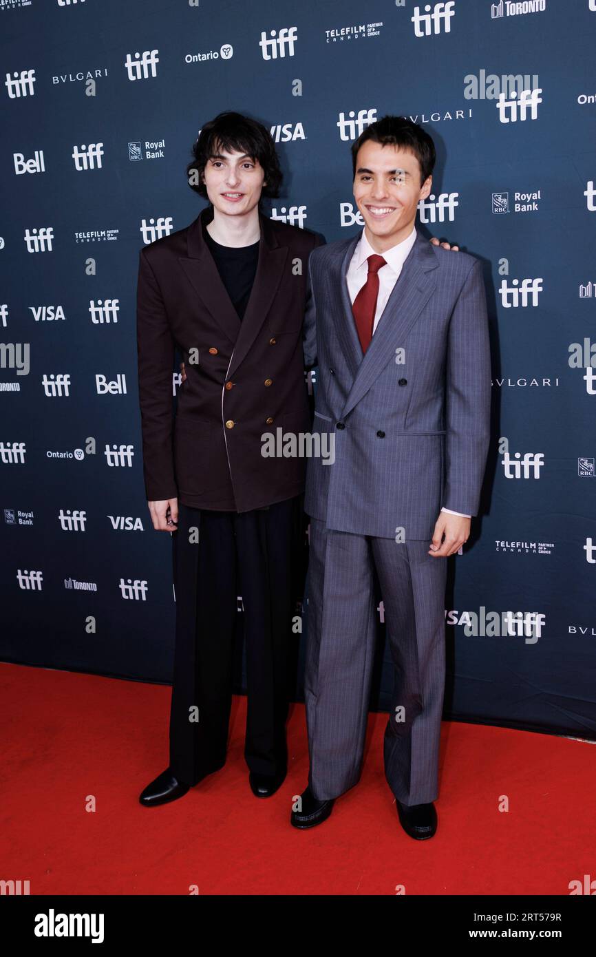 Co-directors Finn Wolfhard, left, and Billy Bryk arrive on the red ...