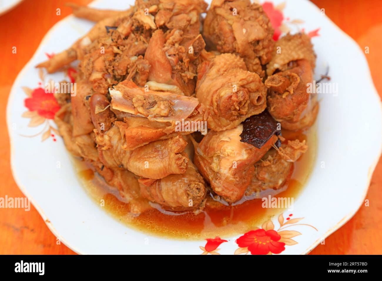 Chinese dishes chicken nuggets Stock Photo - Alamy